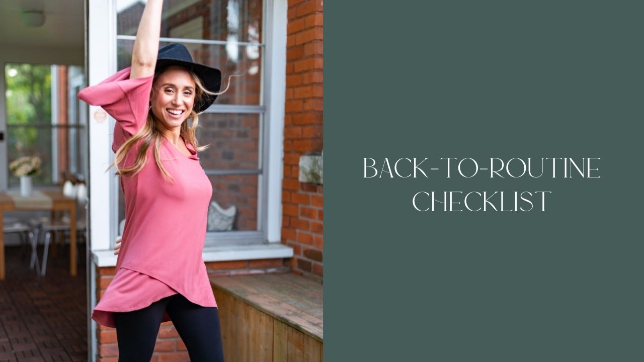 The Ultimate Back-to-Routine Checklist – Terrera